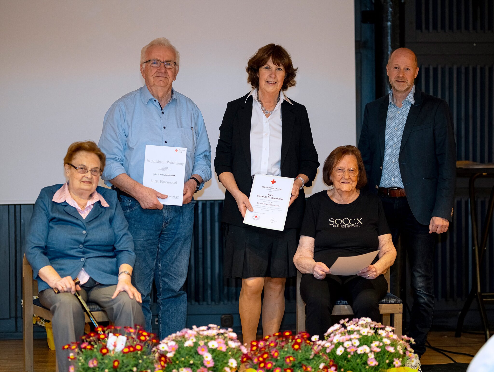 Winsen: DRK-Ortsverein Winsen ehrte langjährige Mitglieder - Winsen