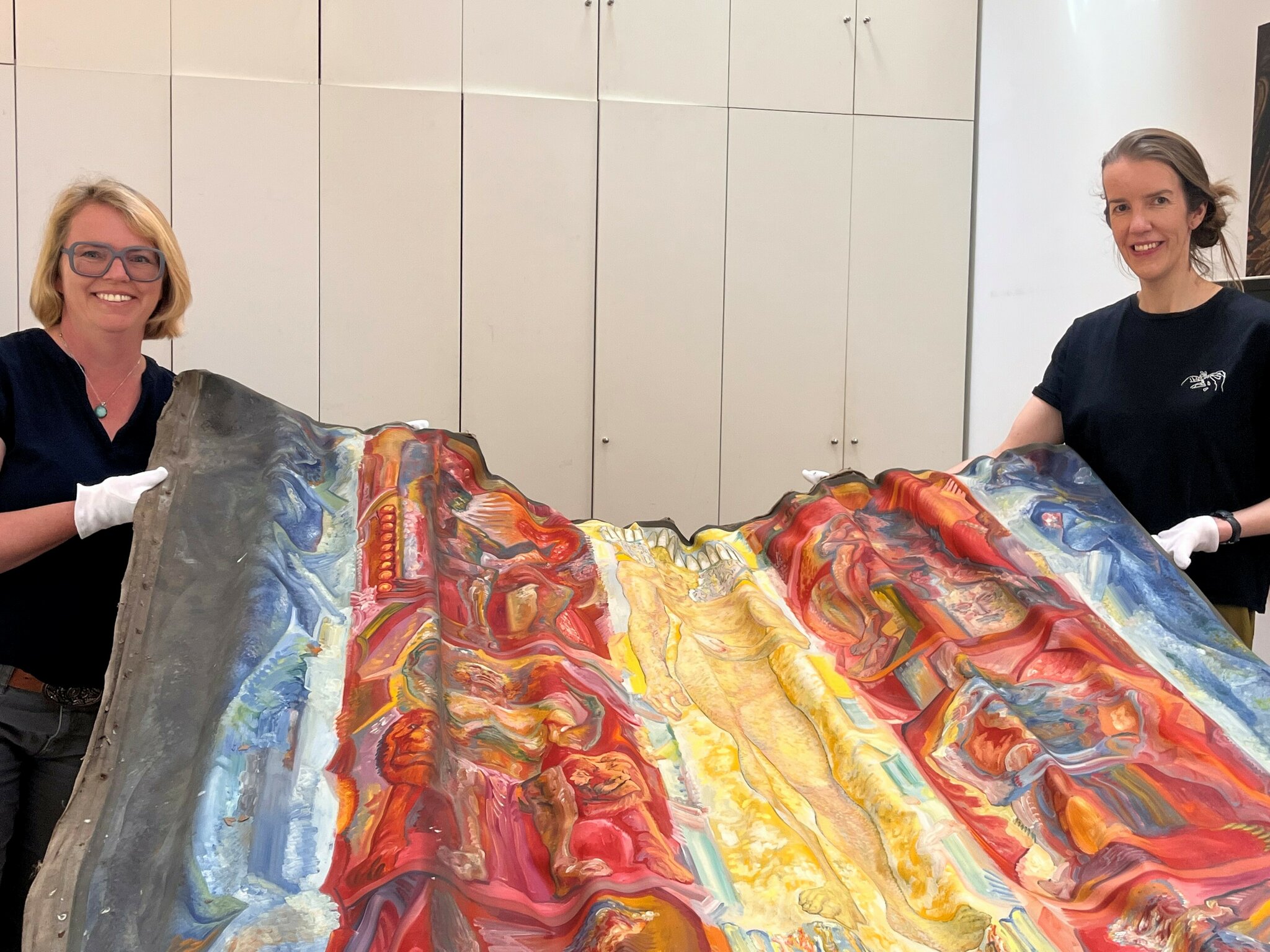 Sensationsfund: Monumentalgemälde und weitere Werke von Johann Michael ...