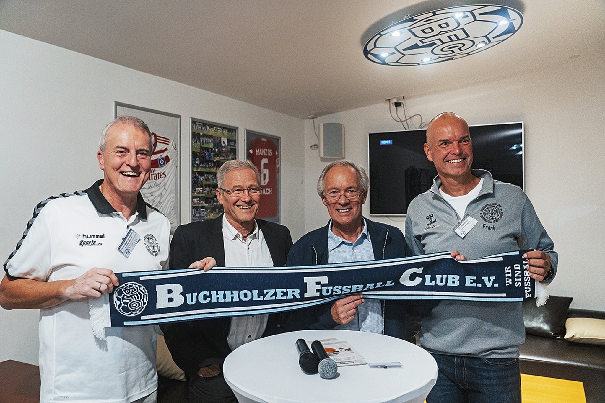 Sponsorentreff des BFC: Europapokalsieger war zu Gast - Buchholz