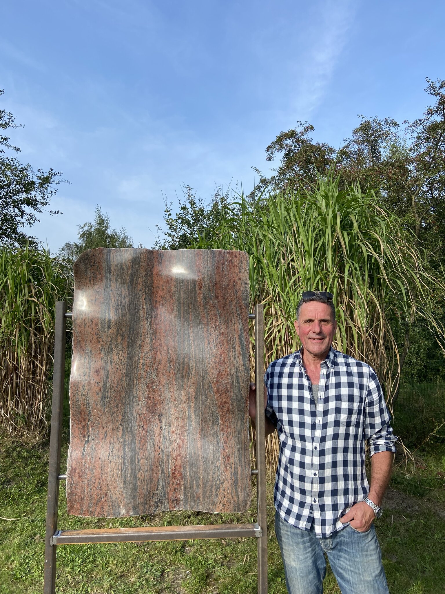 WOCHENBLATT-Serie Kunst: Thomas Werners Steinkunst - Stade
