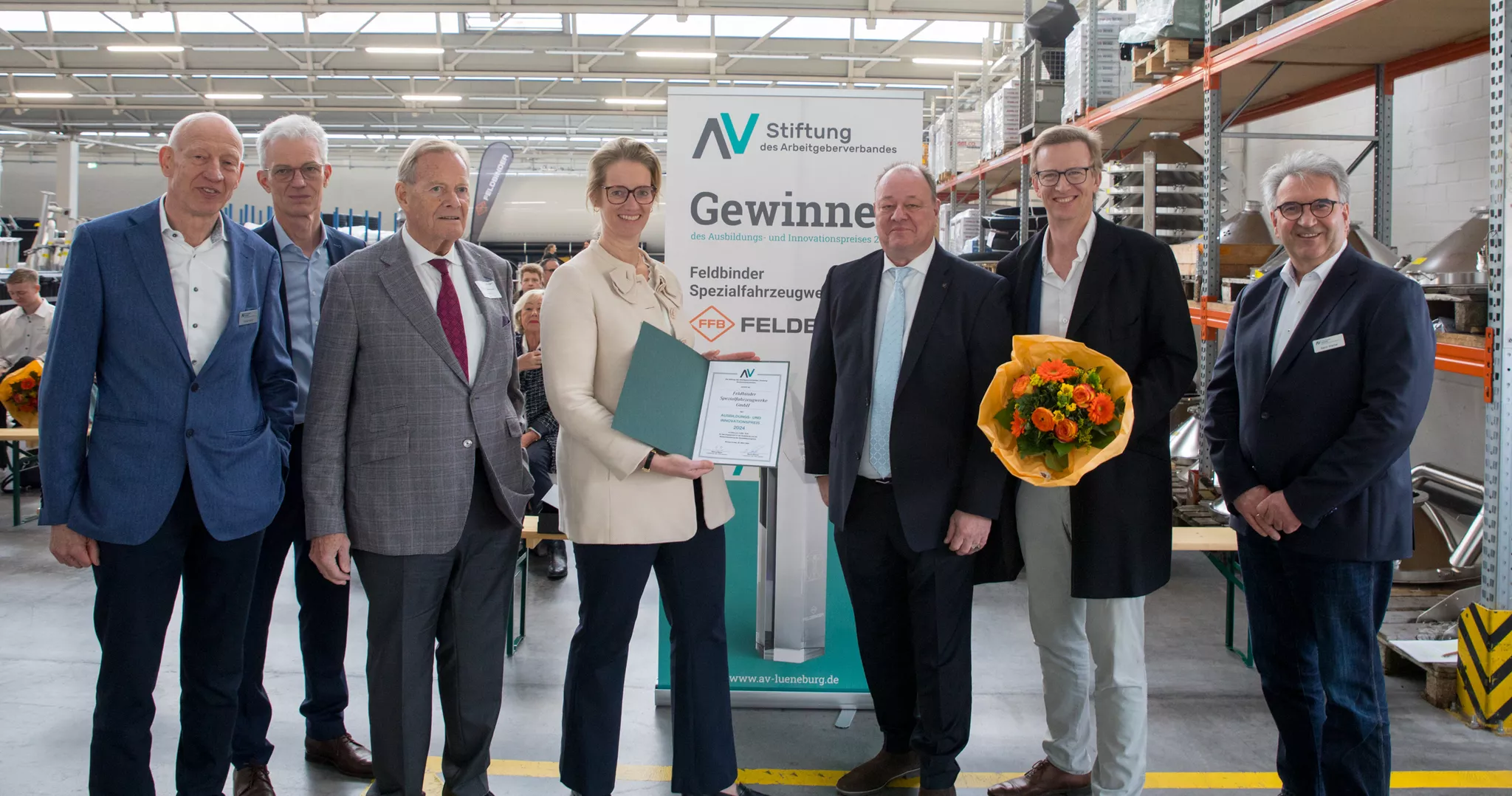 Ehrung für Unternehmen: Feldbinder Spezialfahrzeugwerke GmbH erhält ...