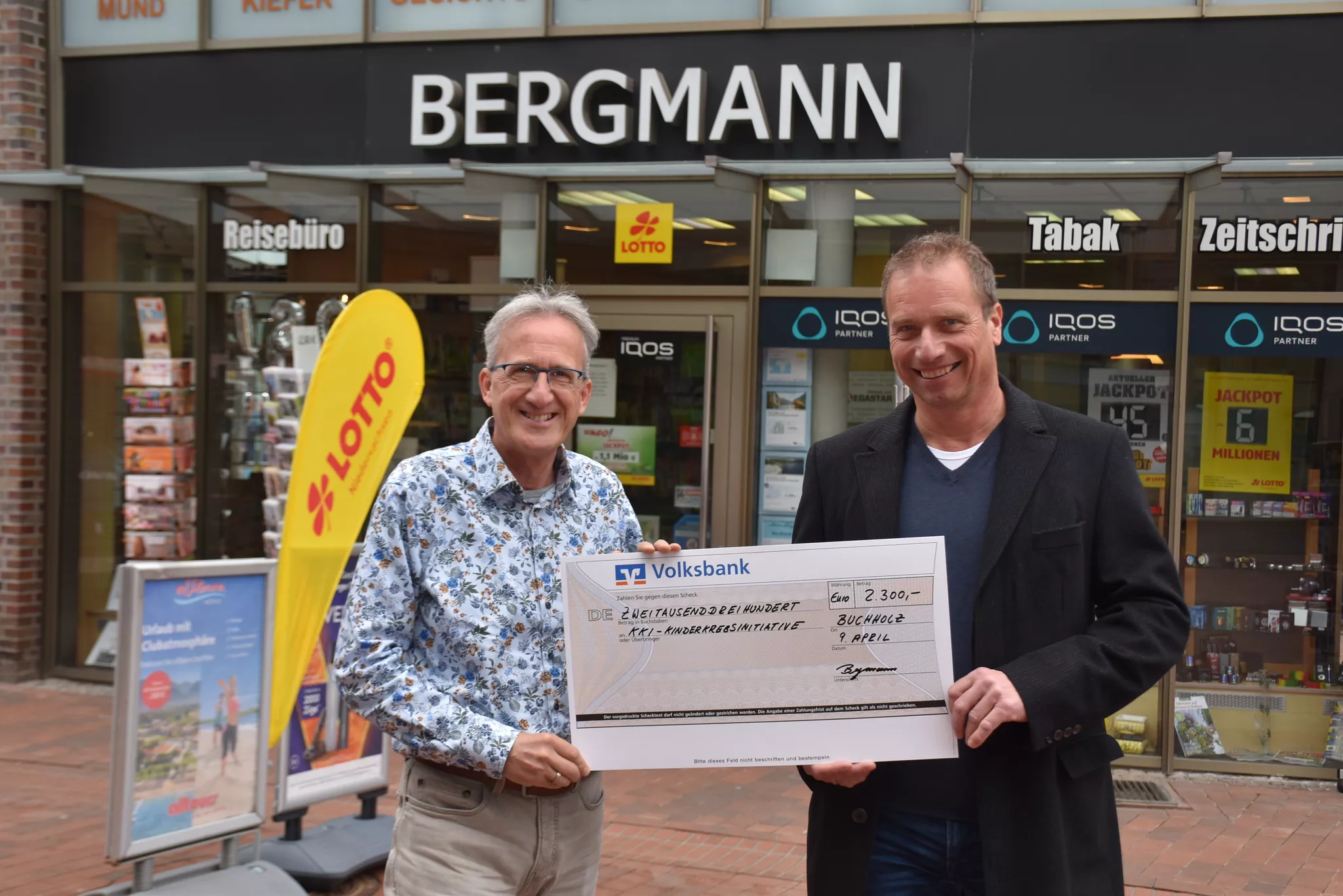 Buchholz: Reisebüro Bergmann unterstützt die Kinderkrebsinitiative ...