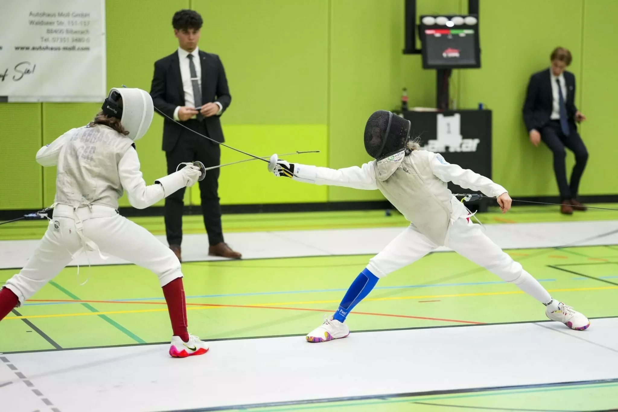 Deutsche Meisterschaft: Blau-Weiss-Florett-Fechter im Team Deutscher ...