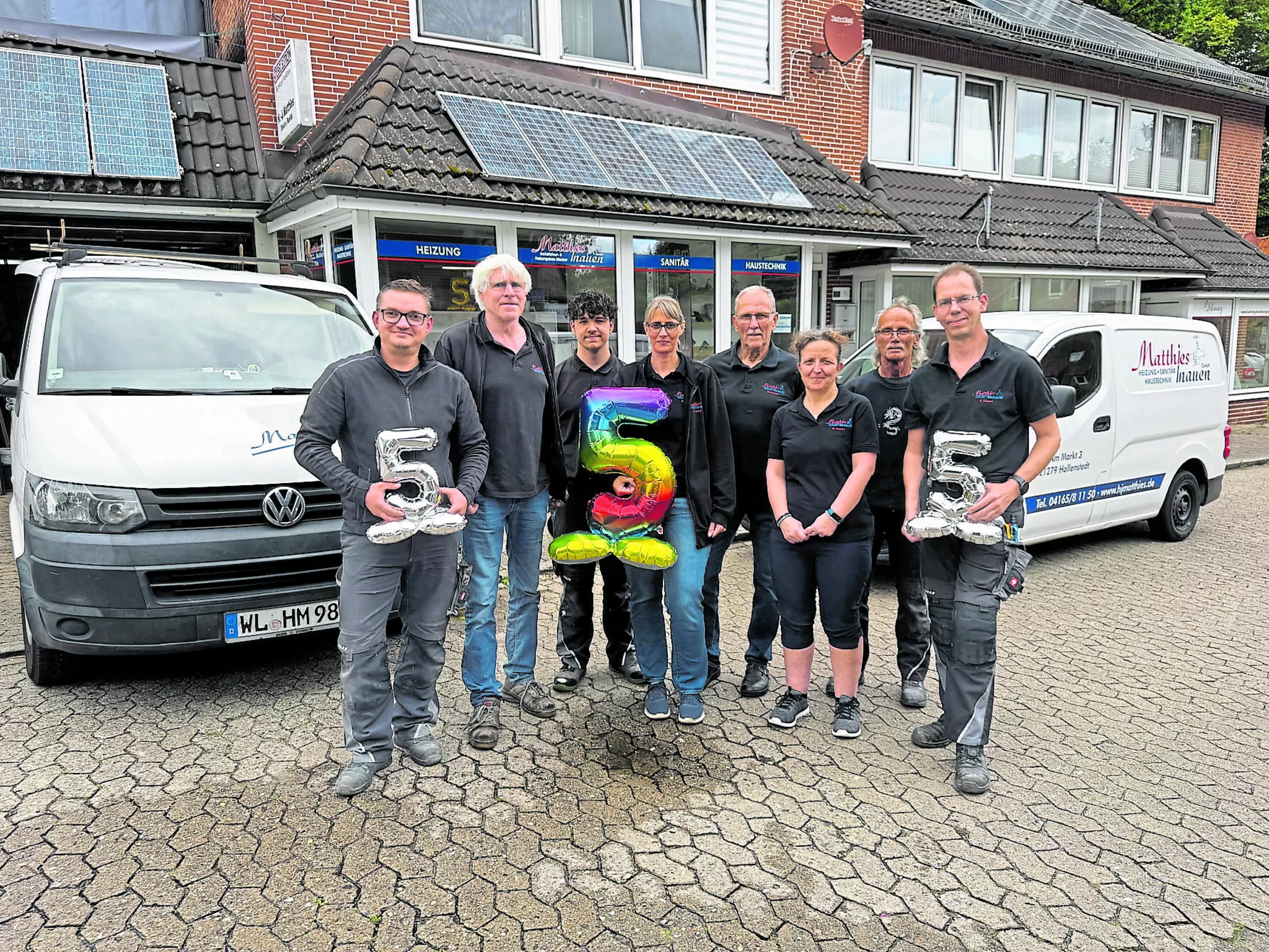 Fünf Jahre Matthies Inauen GmbH: Mit Dank und Blick nach vorn - Hollenstedt