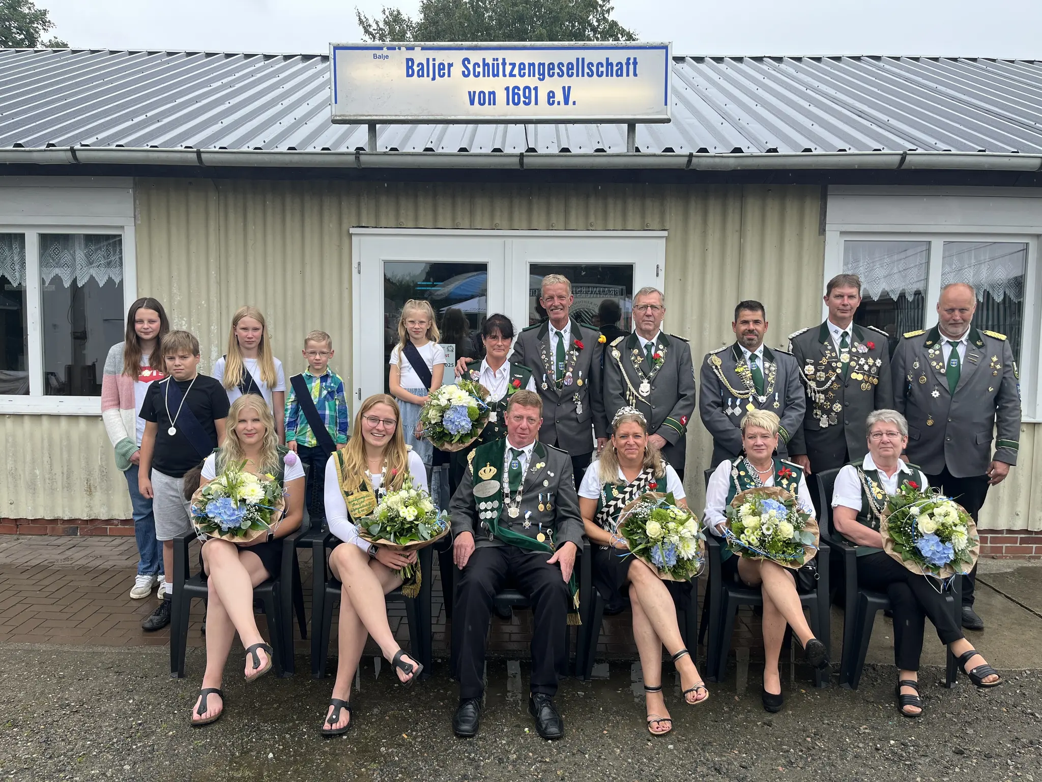 Neue Majestäten beim Baljer Schützenfest gekrönt - Nordkehdingen