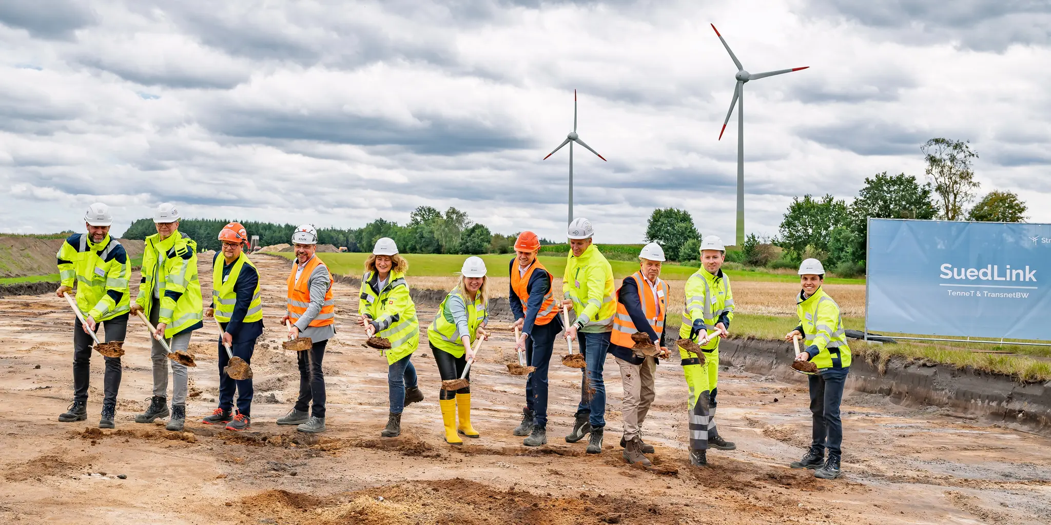 Erster Spatenstich für die Stromautobahn: Suedlink-Trasse im Landkreis ...