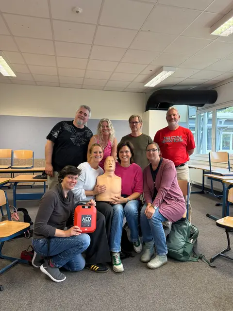 Woche der Wiederbelebung am AEG Buchholz: Lehrer lernen ...