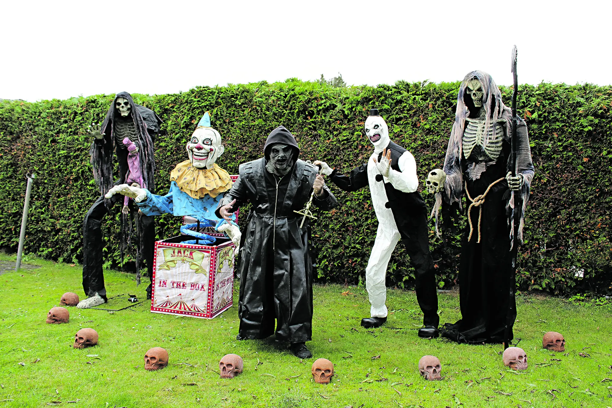 UPDATE: Wegen Sturm nur zwei Tage Horrorgarten in Oldendorf - Oldendorf-Himmelpforten