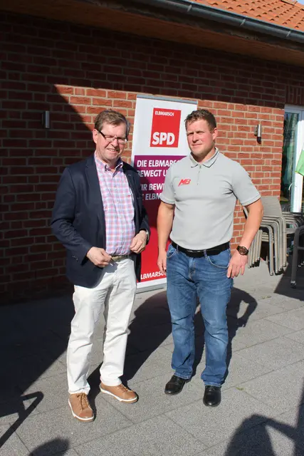 Bundestagsabgeordneter traf Bürgermeisterkandidat: Ralf Stegner und ...
